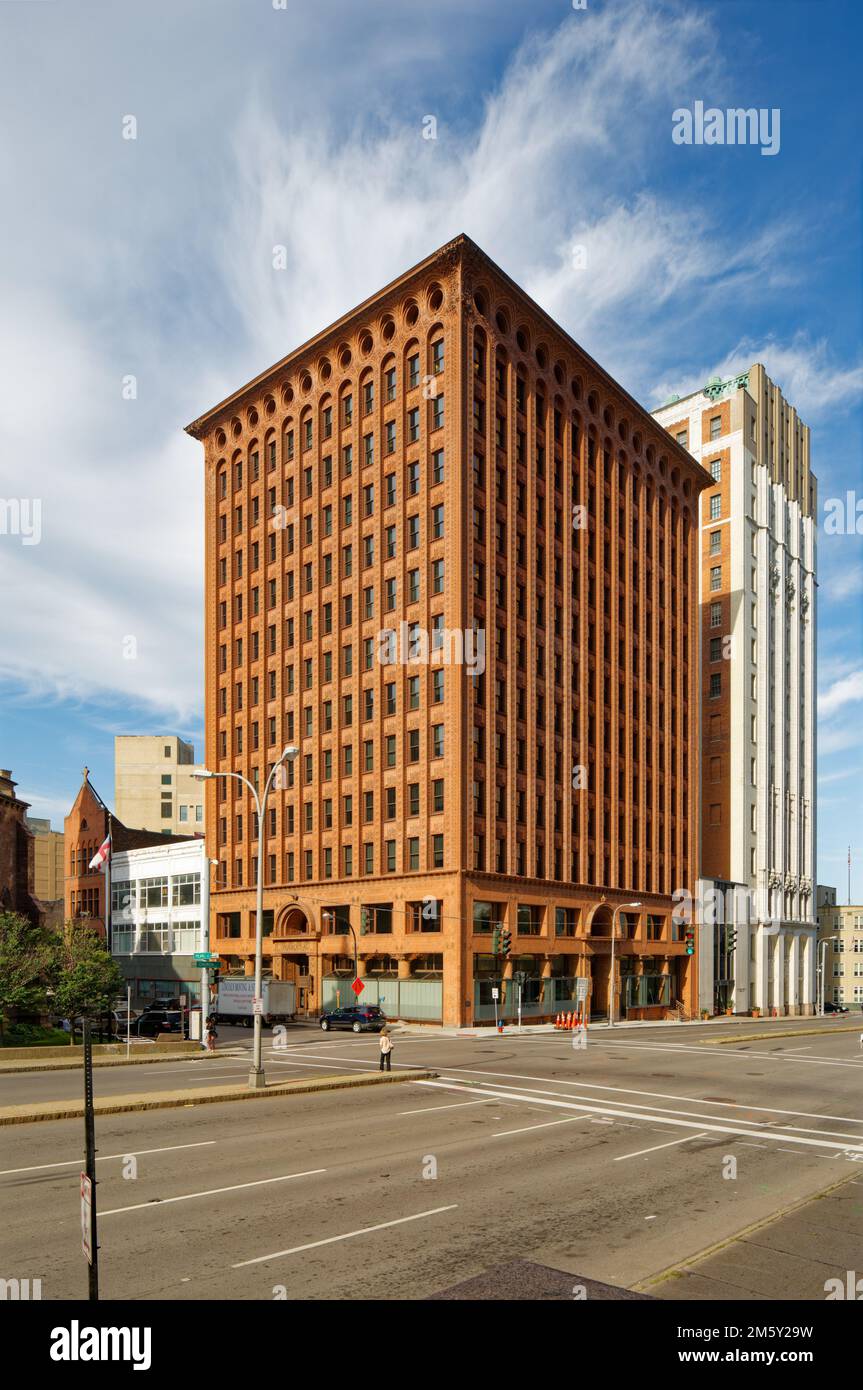 Landmark Guaranty Building designed by Louis Sullivan, richly ...