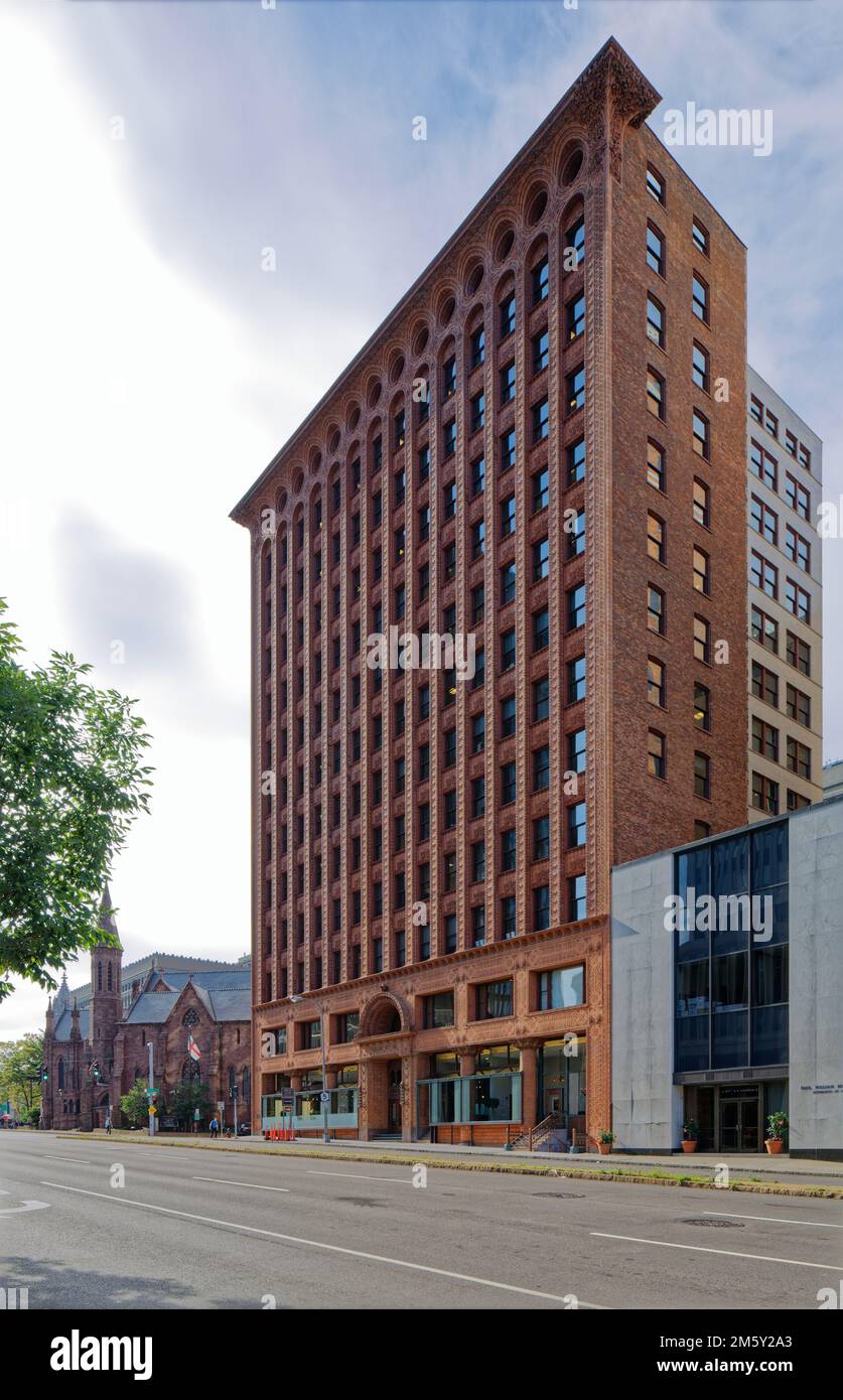 Landmark Guaranty Building designed by Louis Sullivan, richly ...