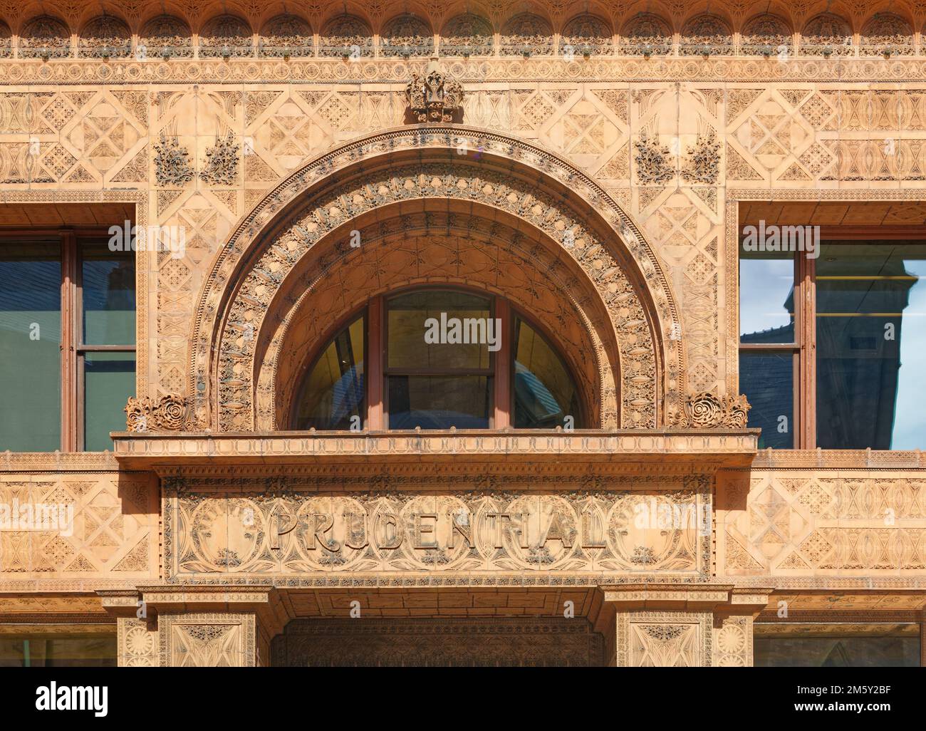 Landmark Guaranty Building designed by Louis Sullivan, richly ...