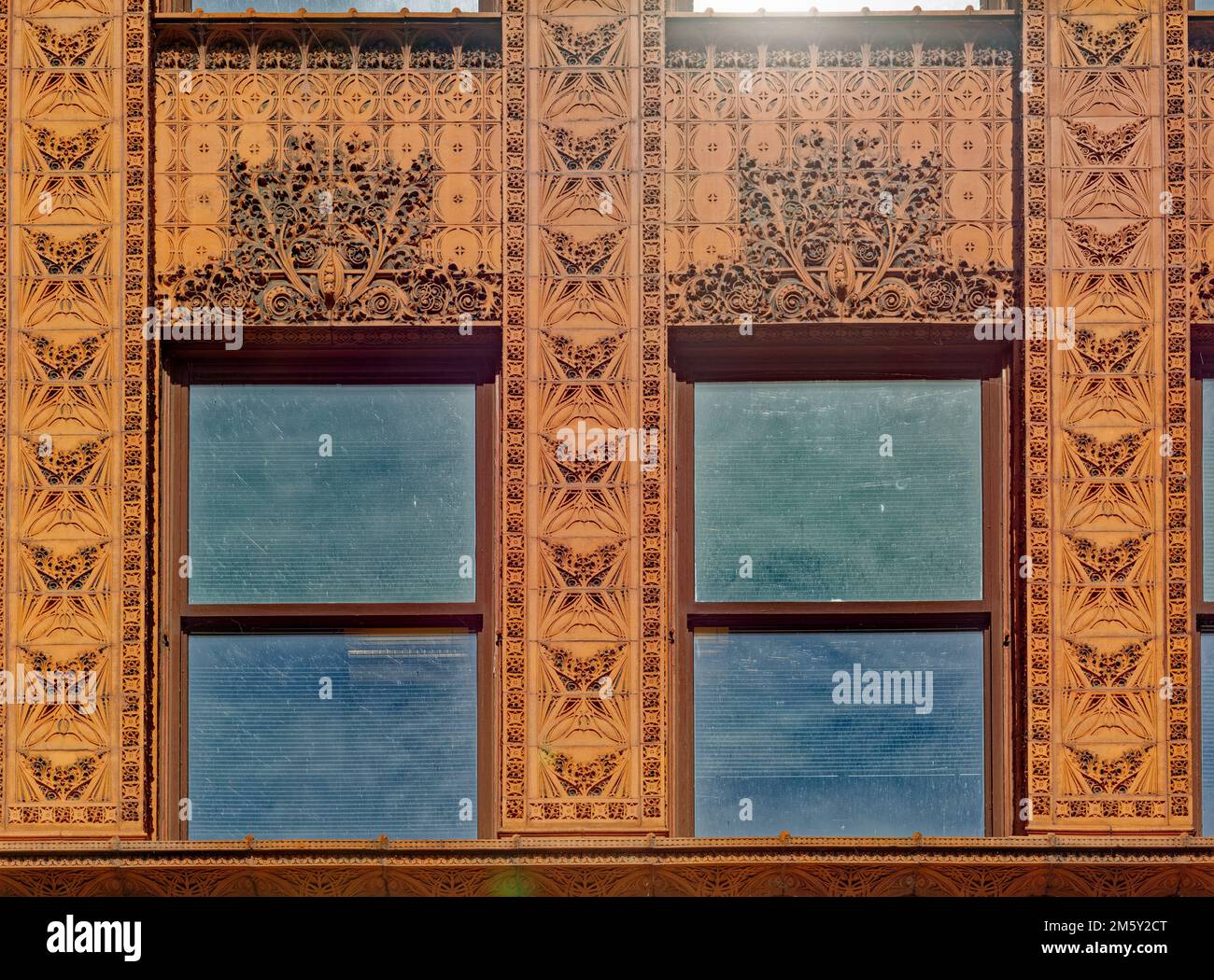 Landmark Guaranty Building designed by Louis Sullivan, richly ...