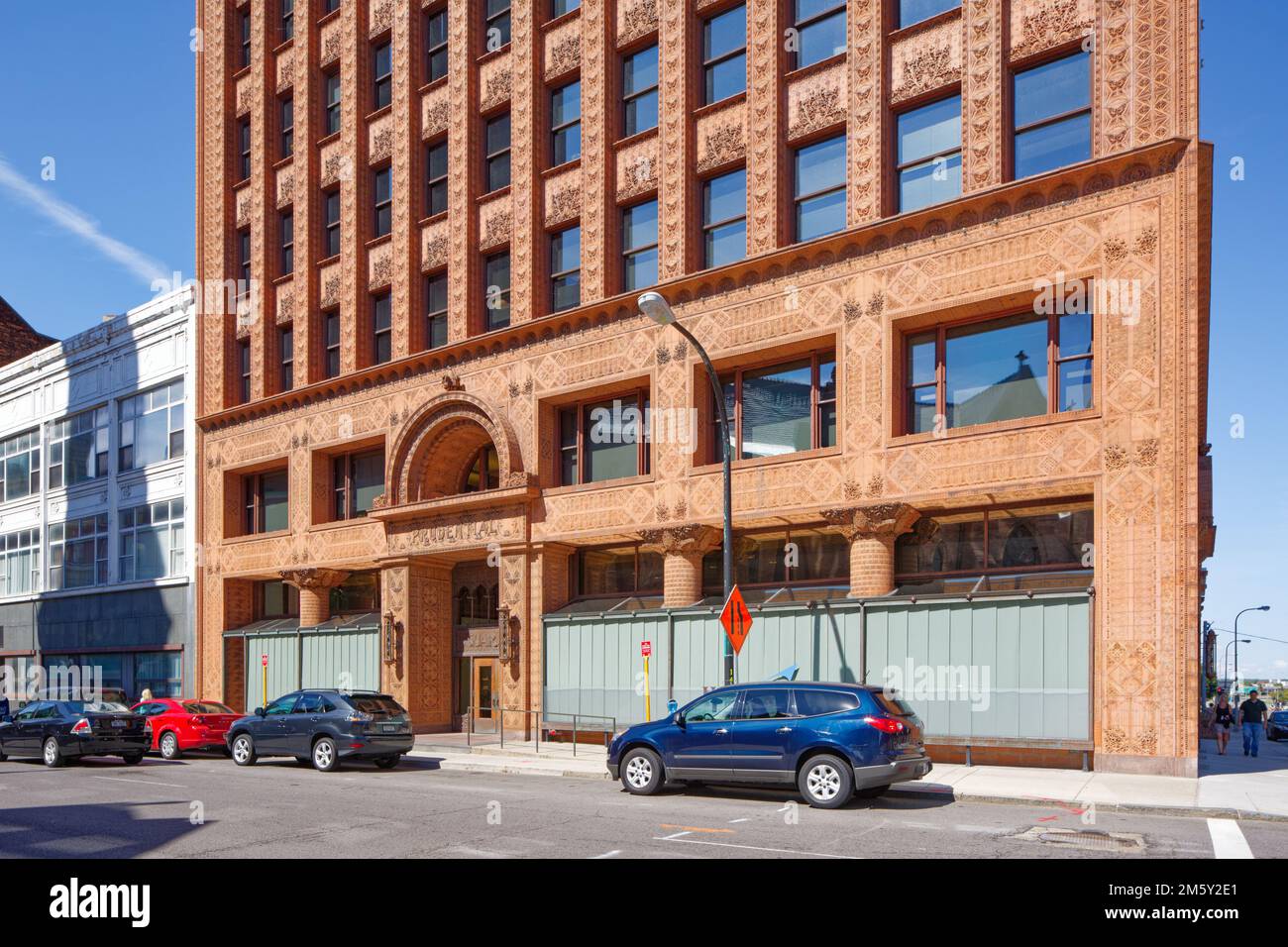 Landmark Guaranty Building designed by Louis Sullivan, richly ...
