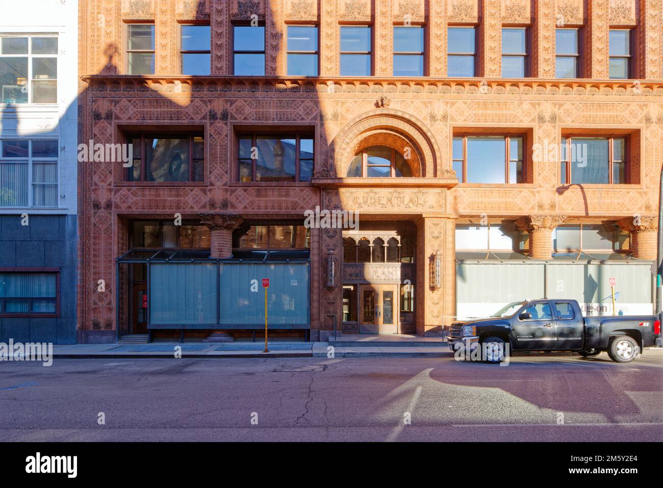 Landmark Guaranty Building designed by Louis Sullivan, richly ...