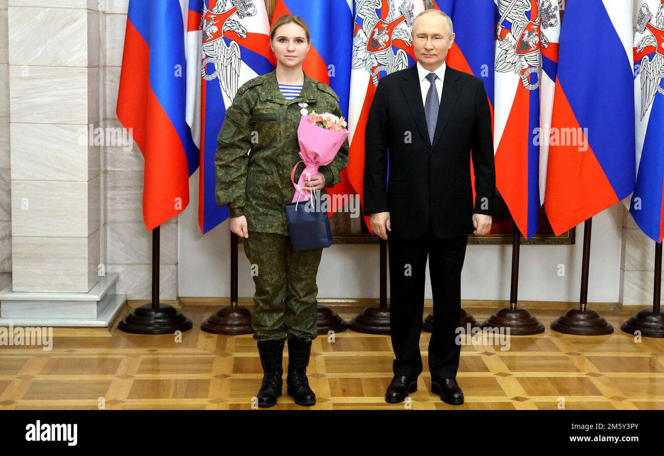 Rostov On Don, Russia. 31st Dec, 2022. Supreme Commander-in-Chief ...