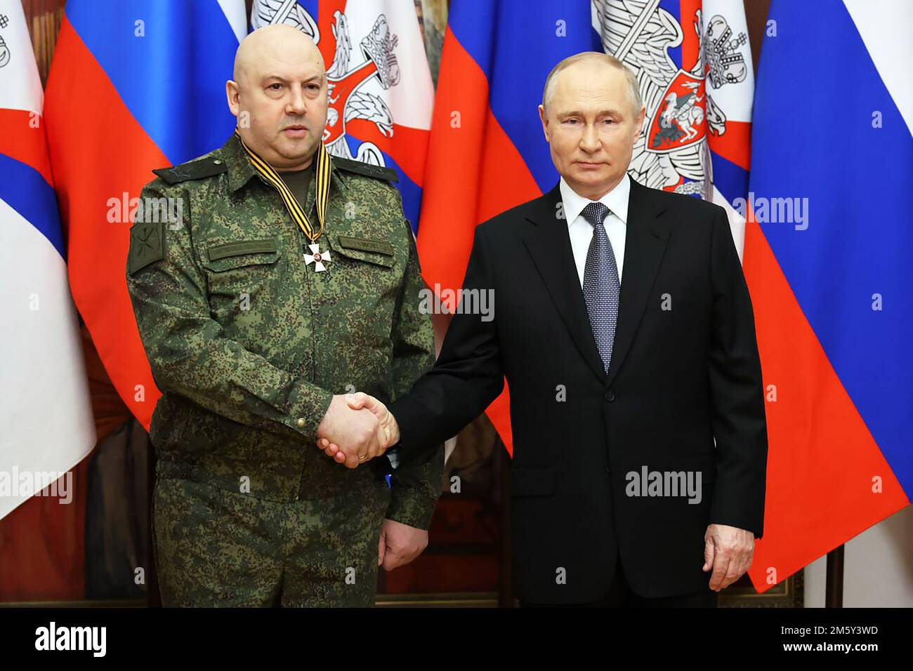 Rostov On Don, Russia. 31st Dec, 2022. Supreme Commander-in-Chief ...