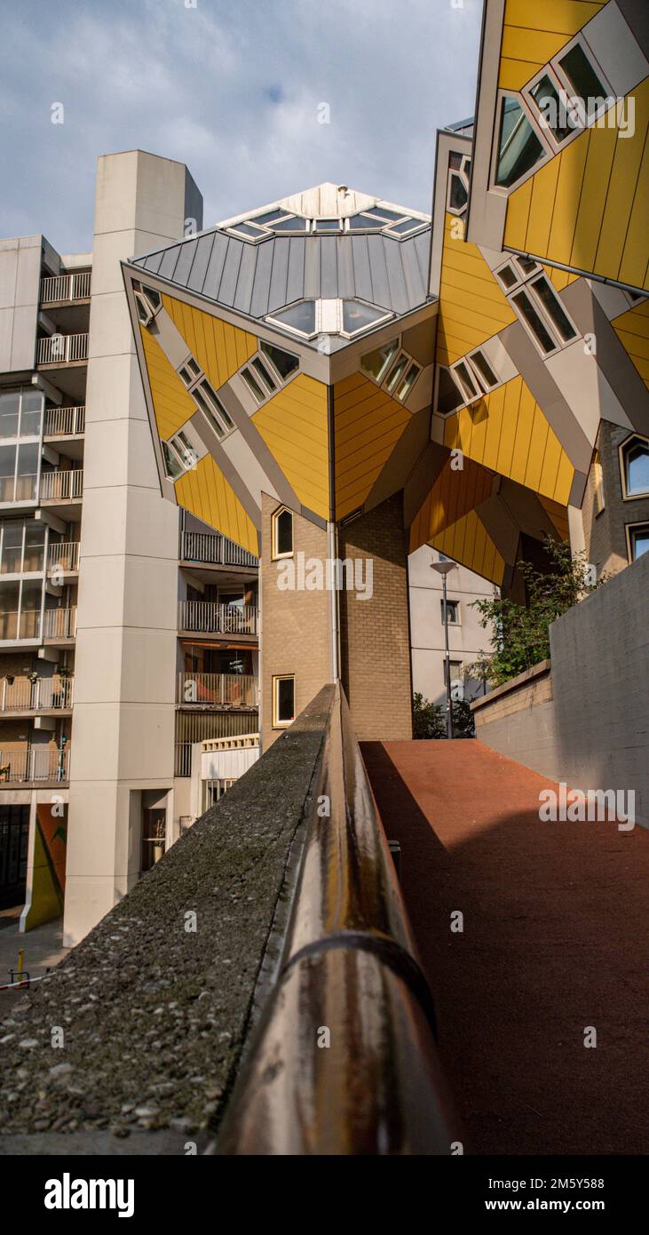 The cube homes in Rotterdam, the Netherlands Stock Photo - Alamy