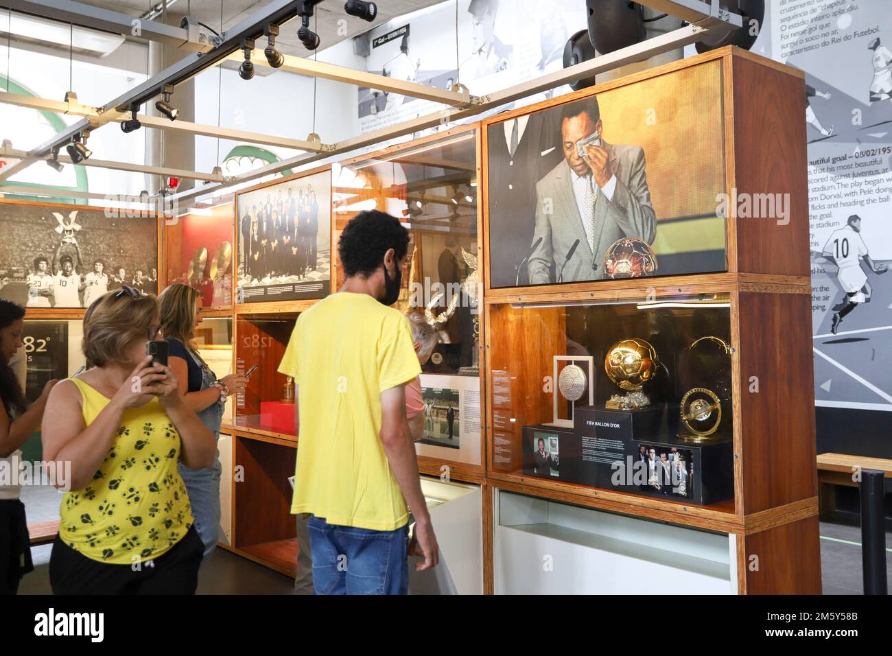 SP - Santos - 12/31/2022 - PELE DEATH, PELE MUSEUM- Museum with Pele's ...