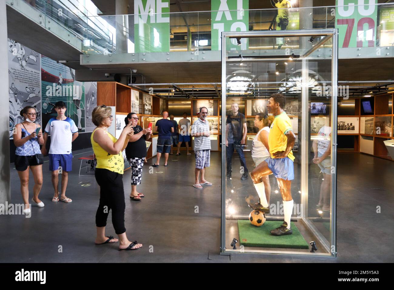 SP - Santos - 12/31/2022 - PELE DEATH, PELE MUSEUM- Museum with Pele's ...
