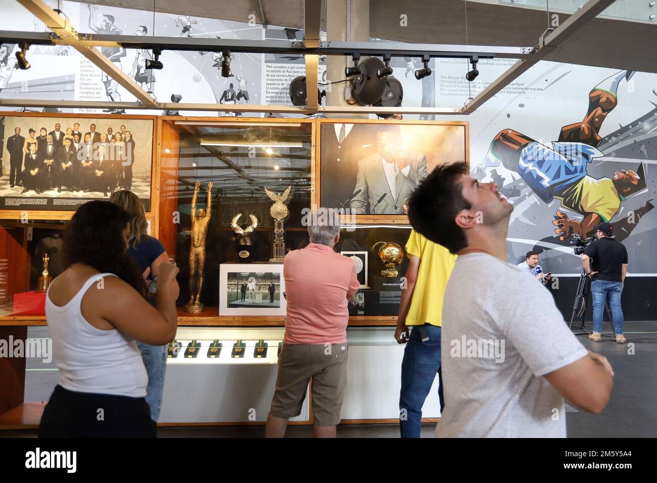 SP - Santos - 12/31/2022 - PELE DEATH, PELE MUSEUM- Museum with Pele's ...