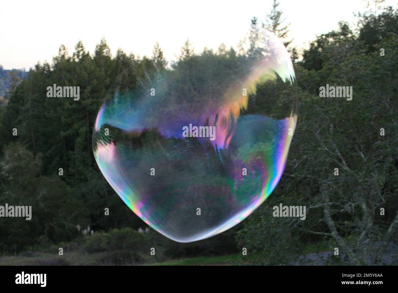 Giant Bubble Popping Stock Photo - Alamy