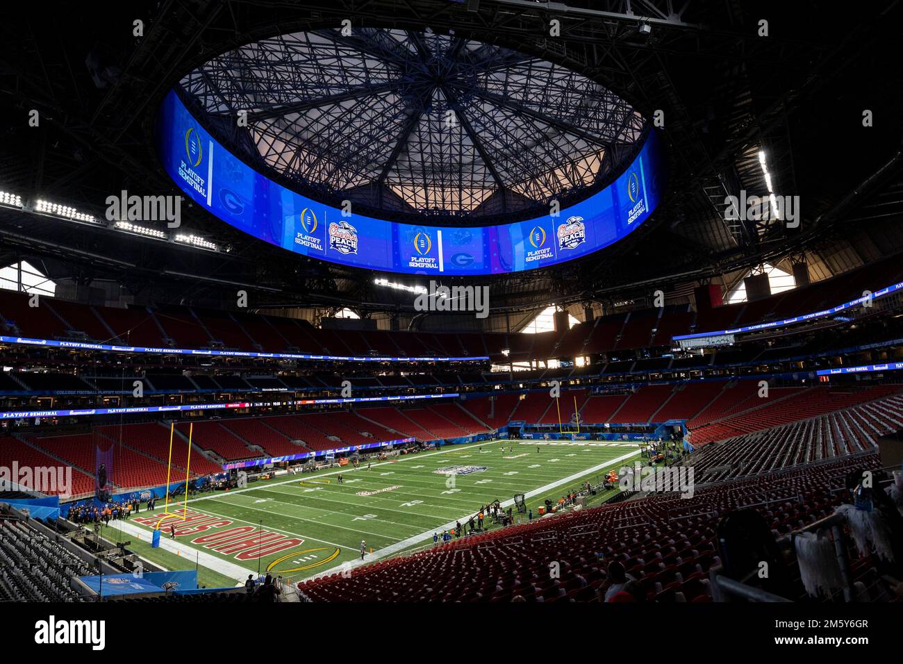 Atlanta, Georgia. 31st Dec, 2022. A general view of the field prior to ...