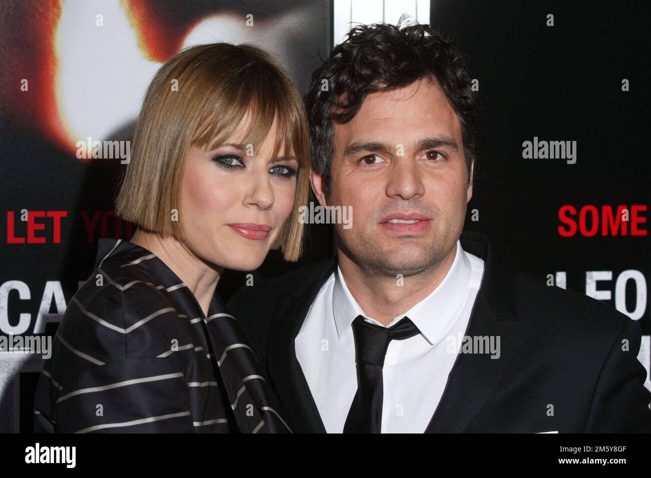 Mark Ruffalo and wife Sunrise Coigney attend a screening of "Shutter ...