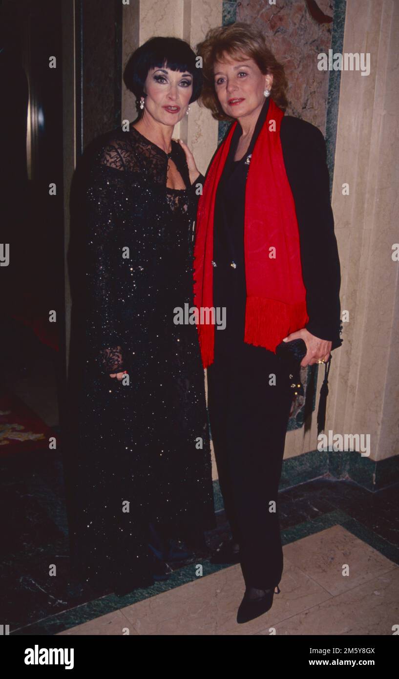 Chita Rivera and Barbara Walters in New York City, circa early 1990's ...