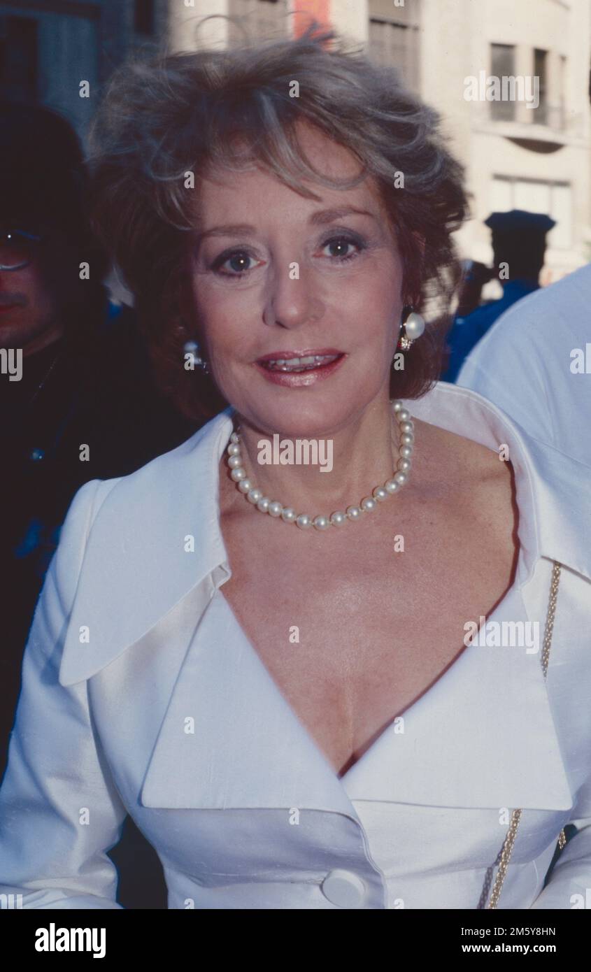 Barbara Walters in New York City, circa early 1990's. Photo Credit ...