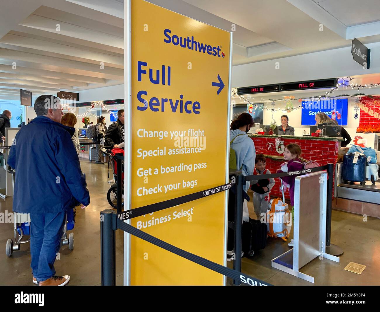 Southwest airlines check in hi-res stock photography and images - Alamy