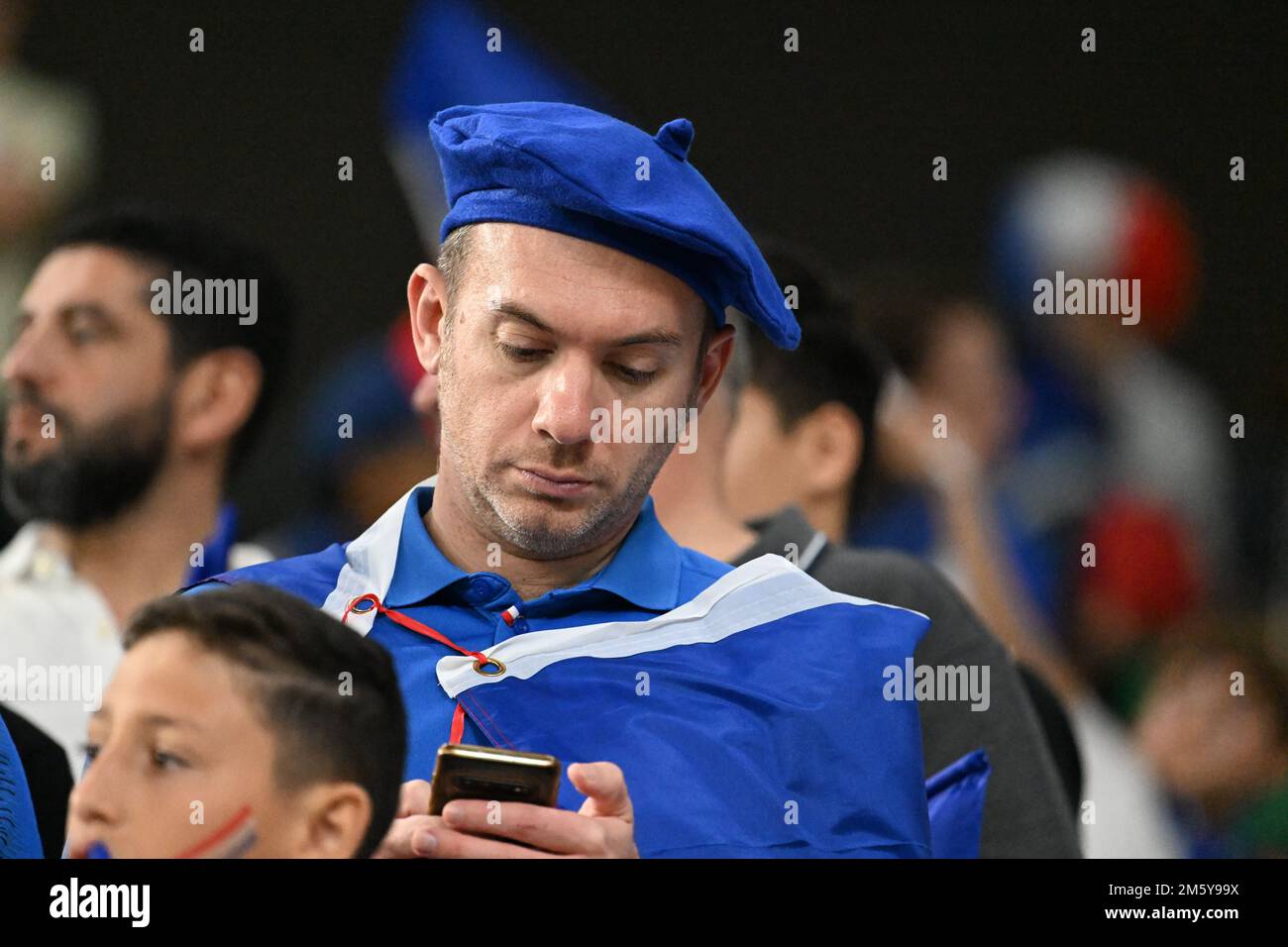 Qatar FIFA 2020 World Cup match between Tunisia and France at the ...