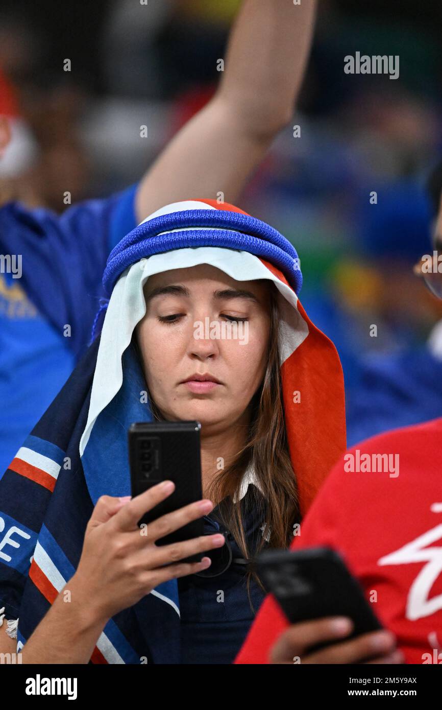 Qatar FIFA 2020 World Cup match between Tunisia and France at the ...