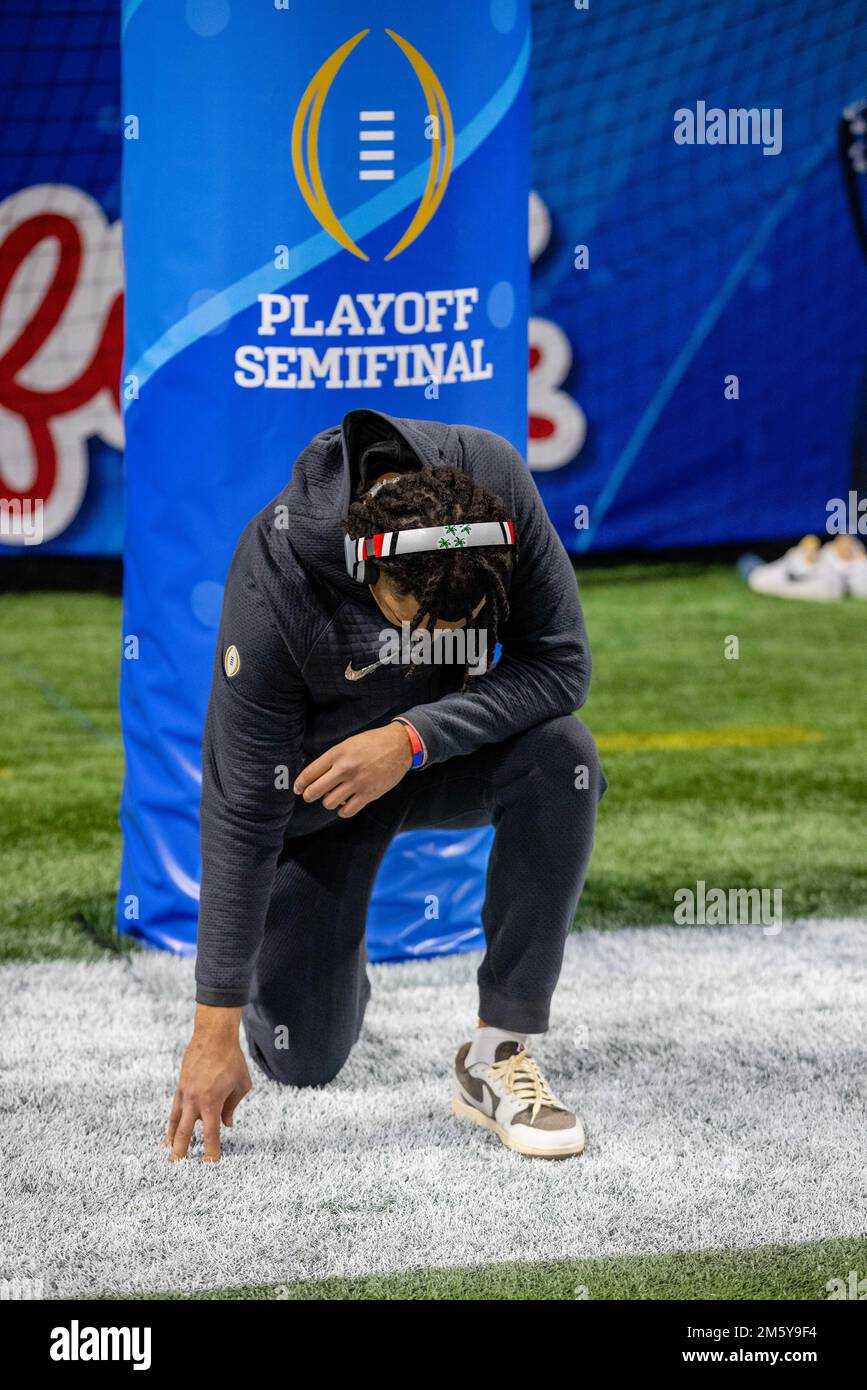 December 31, 2022: Ohio State Buckeyes quarterback C.J. Stroud (7 ...