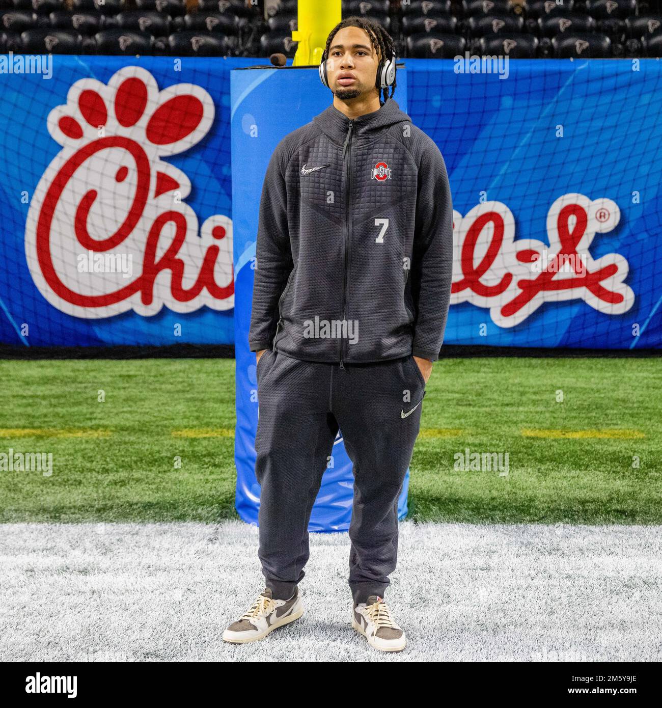 December 31, 2022: Ohio State Buckeyes quarterback C.J. Stroud (7 ...