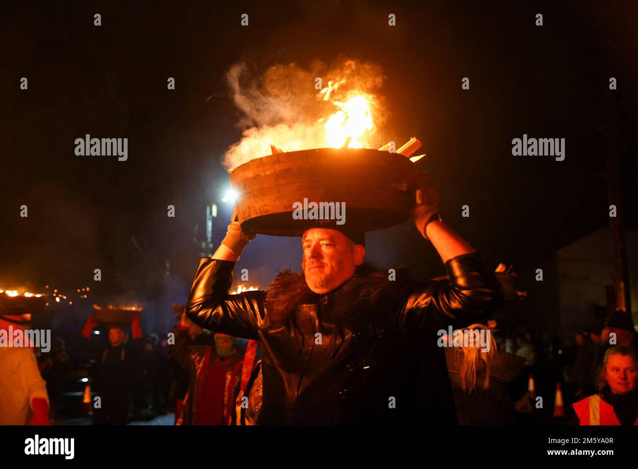 Allendale tar barrels hi-res stock photography and images - Alamy