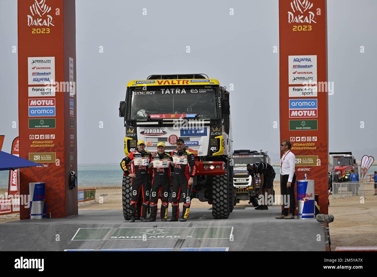 December 31, 2022, Rome, Saudi Arabia: 505 VALTR Jaroslav (cze), KILIAN ...