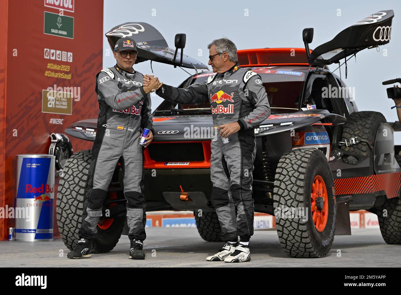 207 SAINZ Carlos (spa), CRUZ Lucas (spa), Team Audi Sport, Audi RS Q e ...