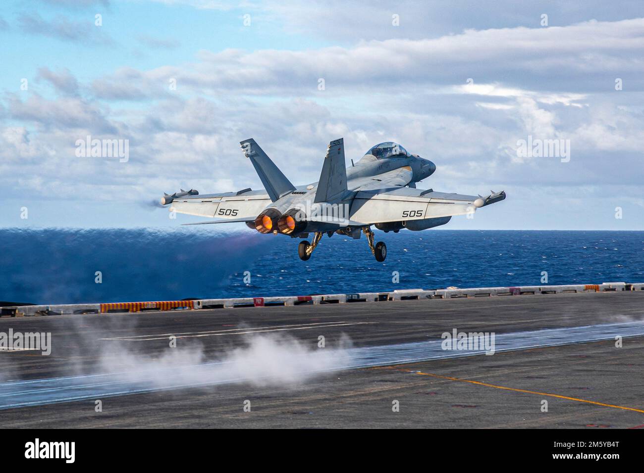 221231-N-PA221-2342 PHILIPPINE SEA (Dec. 31, 2022) An E/A-18G Growler ...