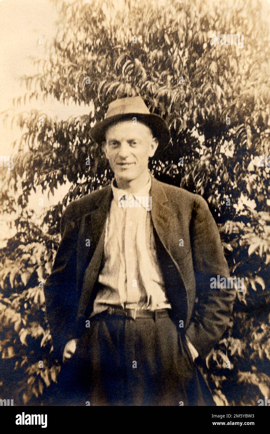 Antique photo Edwin Gustafson Stock Photo - Alamy