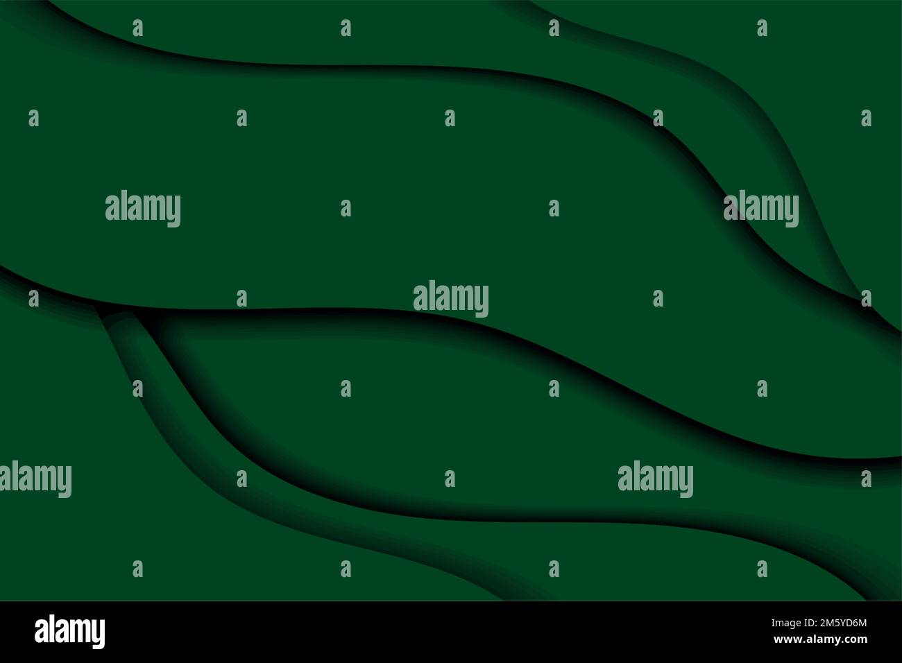 Green wavy patterned background vector Stock Vector Image & Art - Alamy