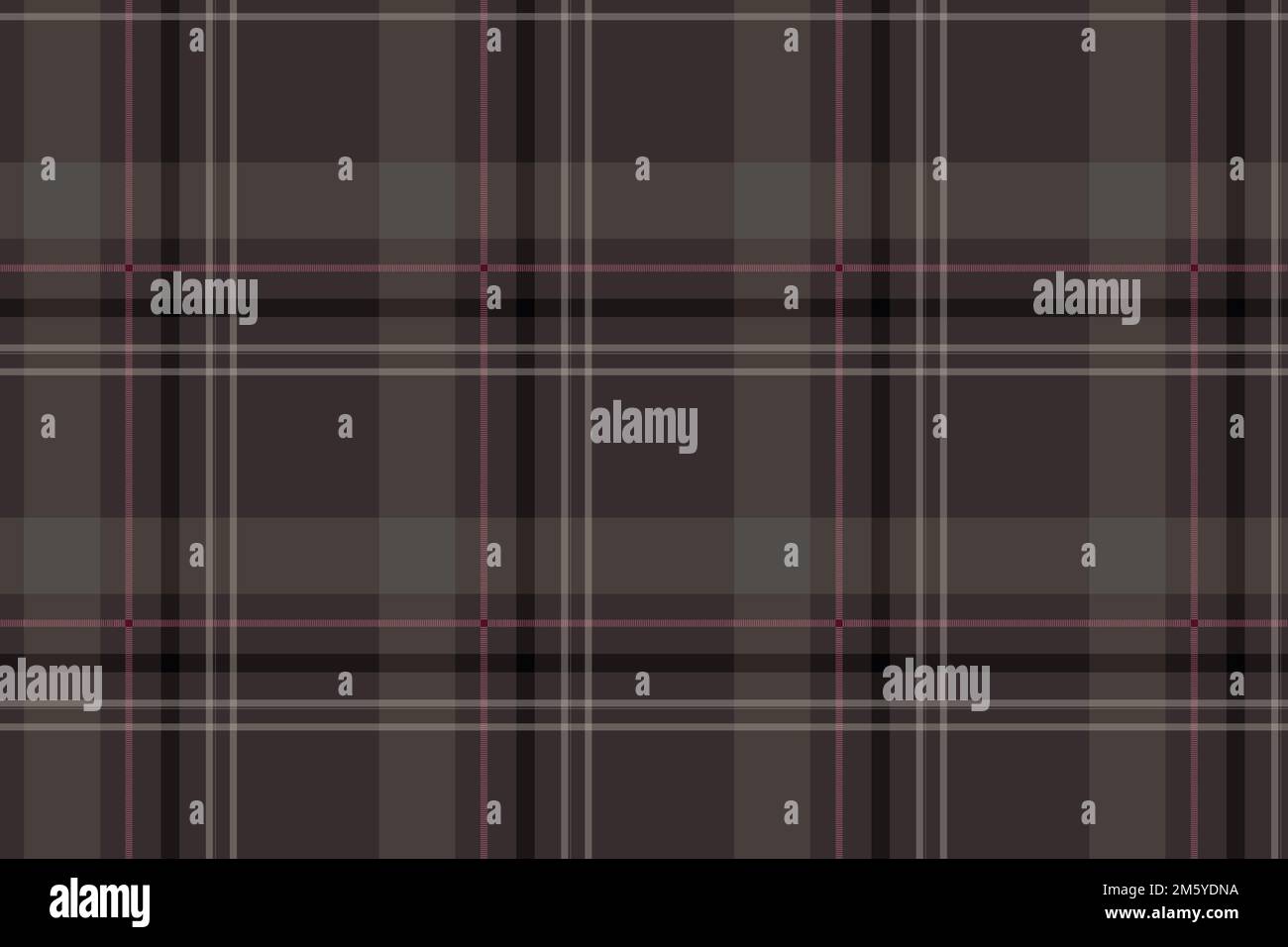 Seamless tartan background, brown abstract pattern design vector Stock ...