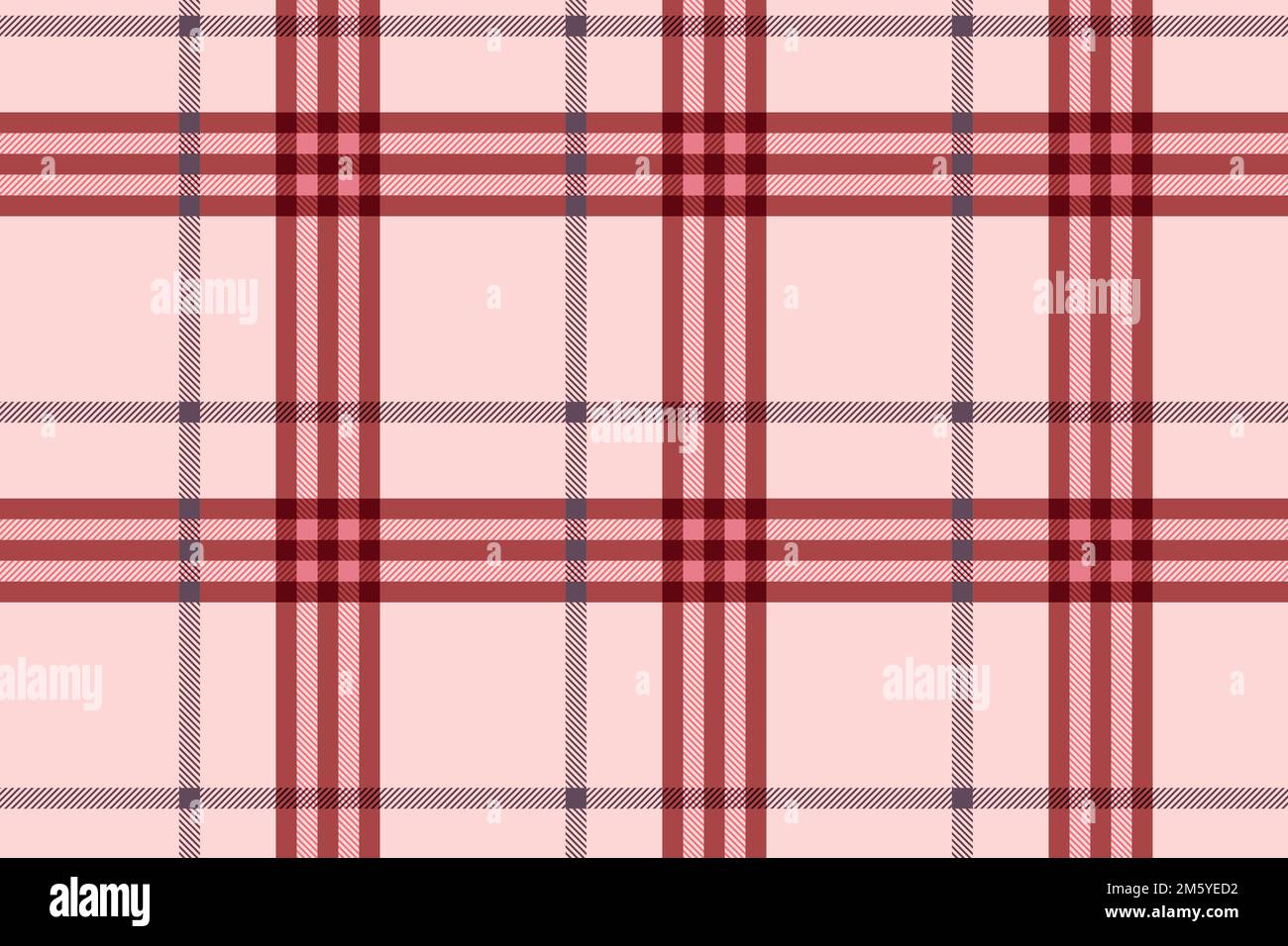 Red plaid background, grid pattern design vector Stock Vector Image ...