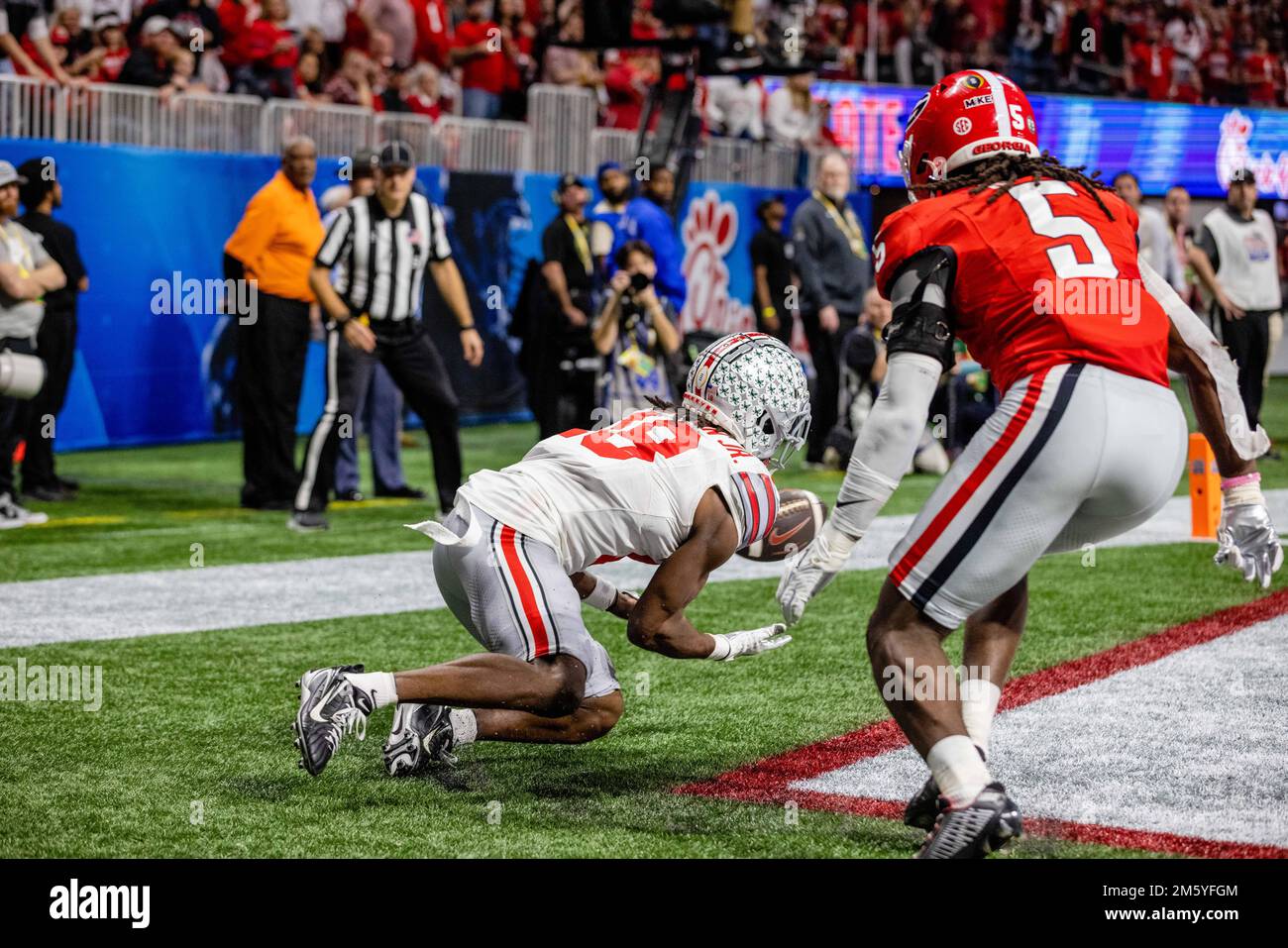 December 31, 2022: Ohio State Buckeyes wide receiver Marvin Harrison Jr ...