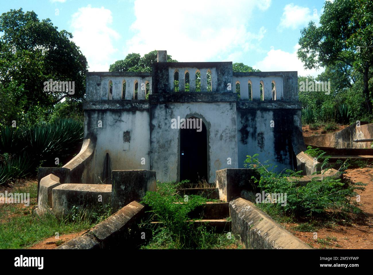 German Fort, Mikindani-Mtwara, Tanzania Stock Photo - Alamy