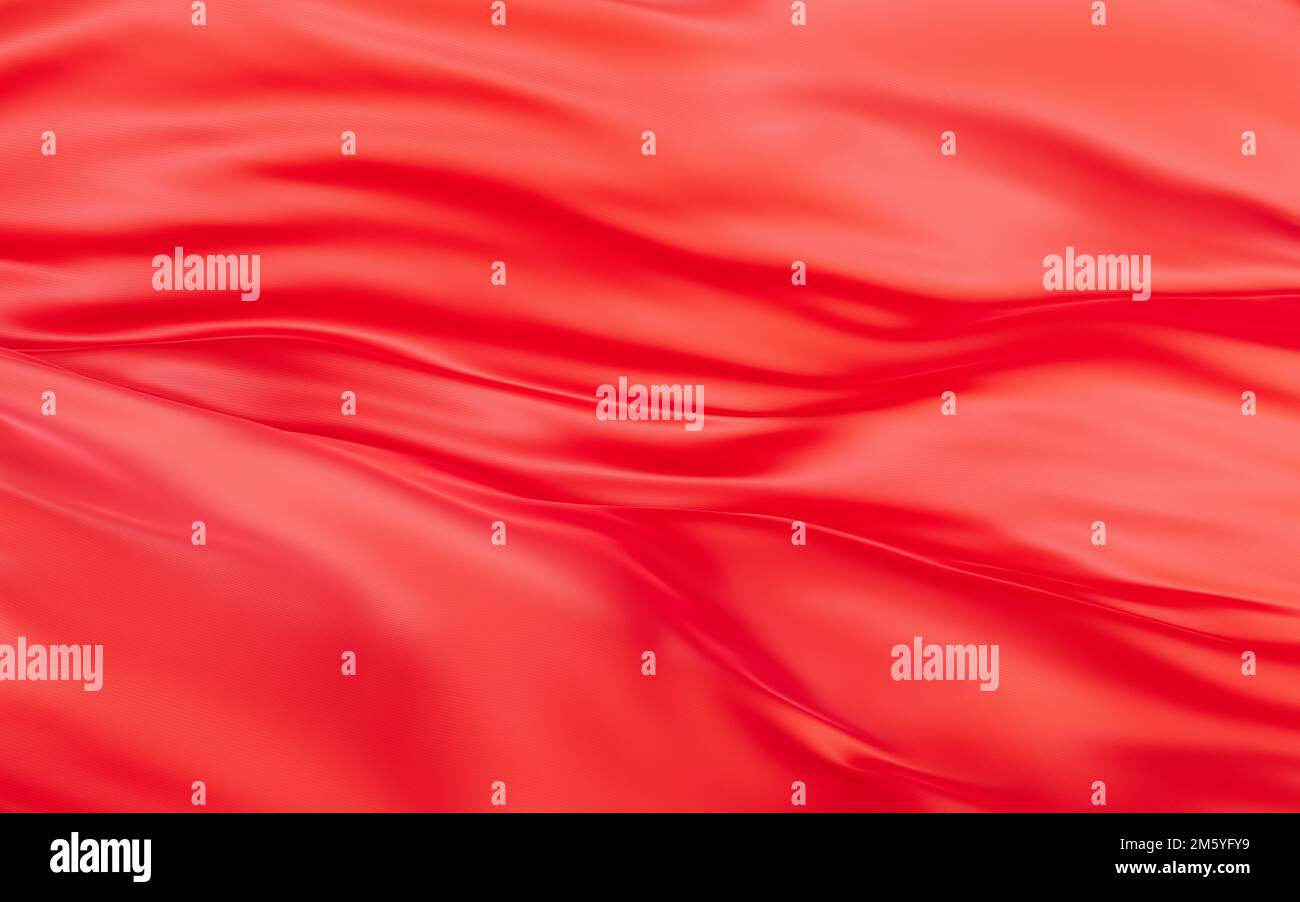 Smooth wave cloth background, 3d rendering. Digital drawing Stock Photo ...