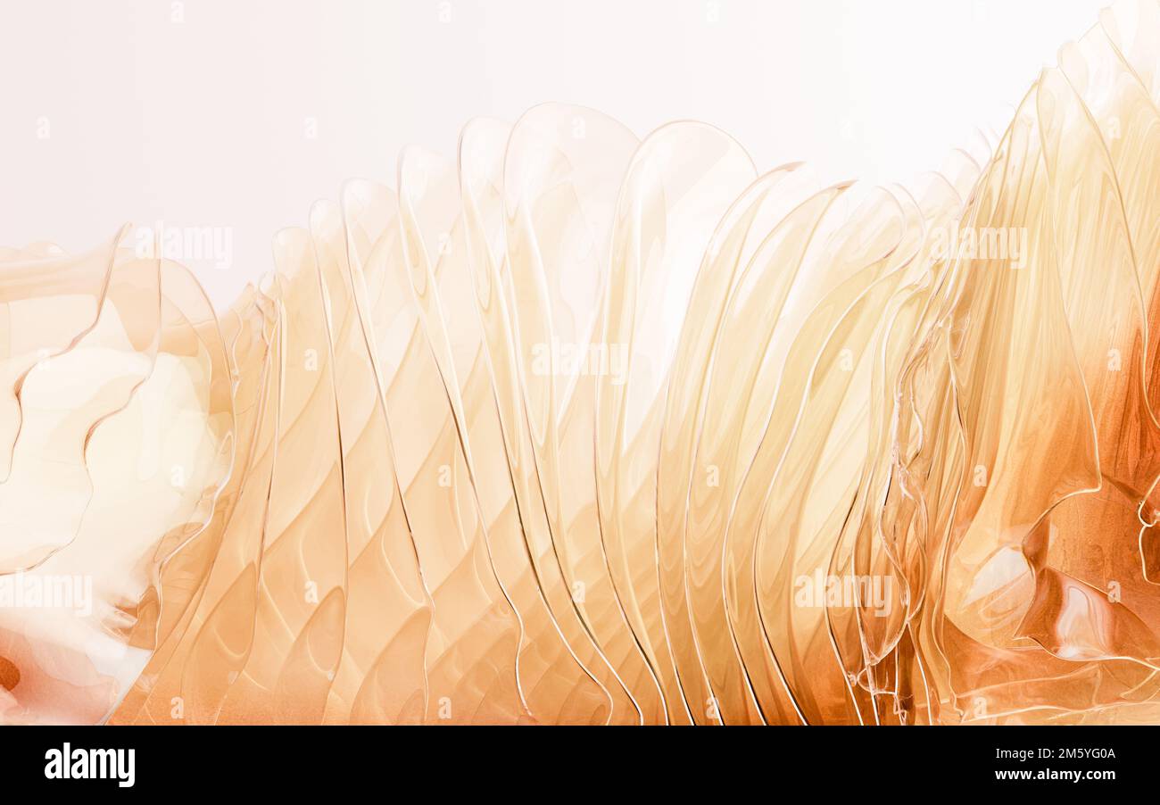 Gradient multilayer glass background, 3d rendering. Digital drawing ...