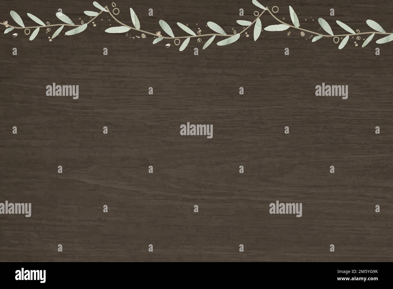 Leaf on brown background vector Stock Vector Image & Art - Alamy