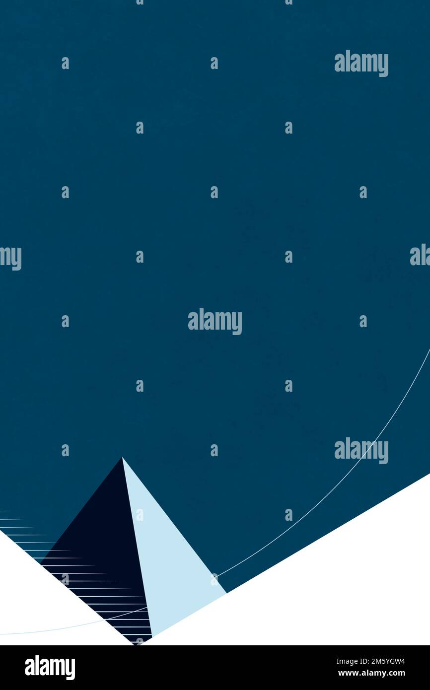 Dull color landscape simple vector poster aesthetics Stock Vector Image ...