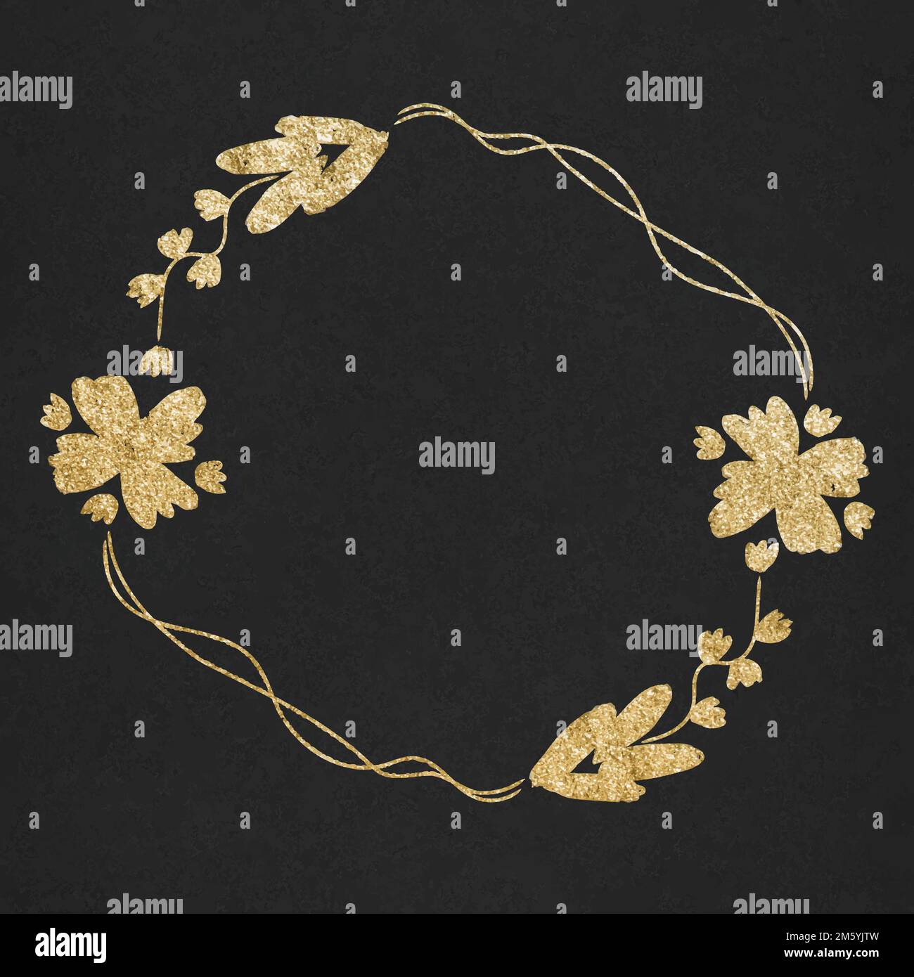 Gold colored frames Stock Vector Images - Alamy