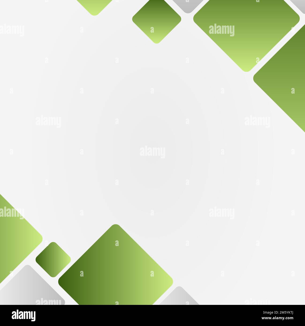 Green geometric frame vector Stock Vector Image & Art - Alamy