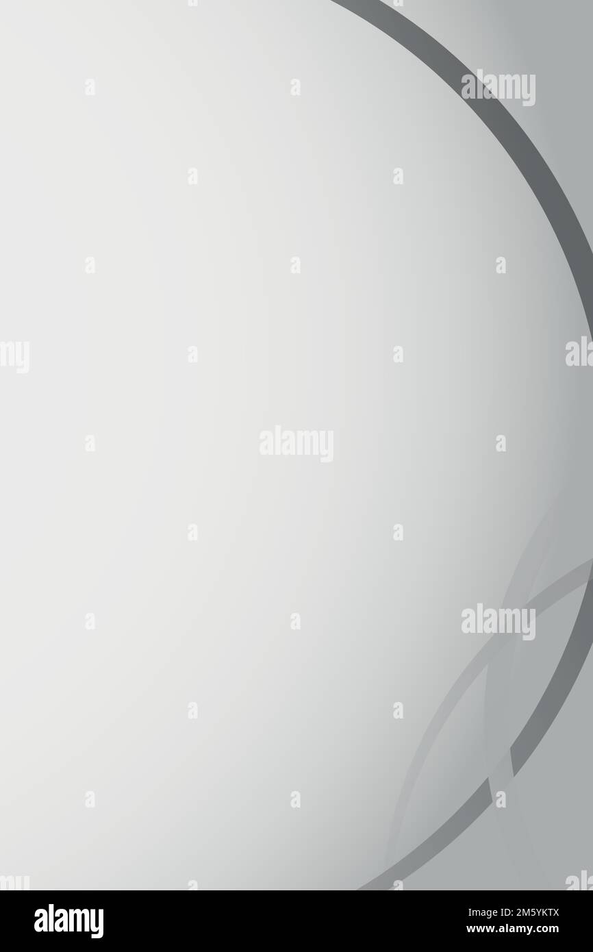 Gray curve frame template vector Stock Vector Image & Art - Alamy