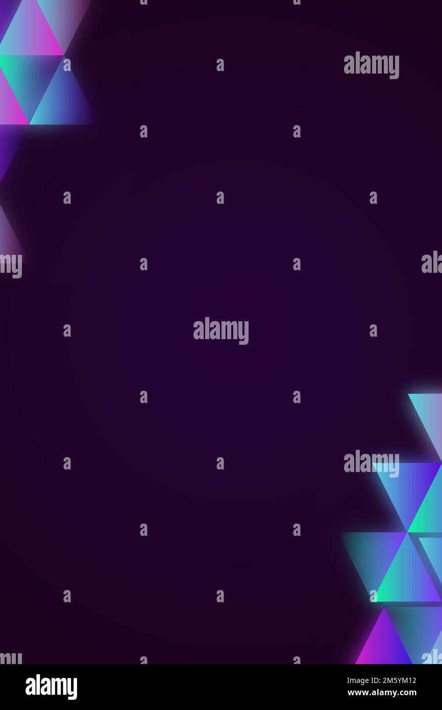 Blue geometric frame vector Stock Vector Image & Art - Alamy