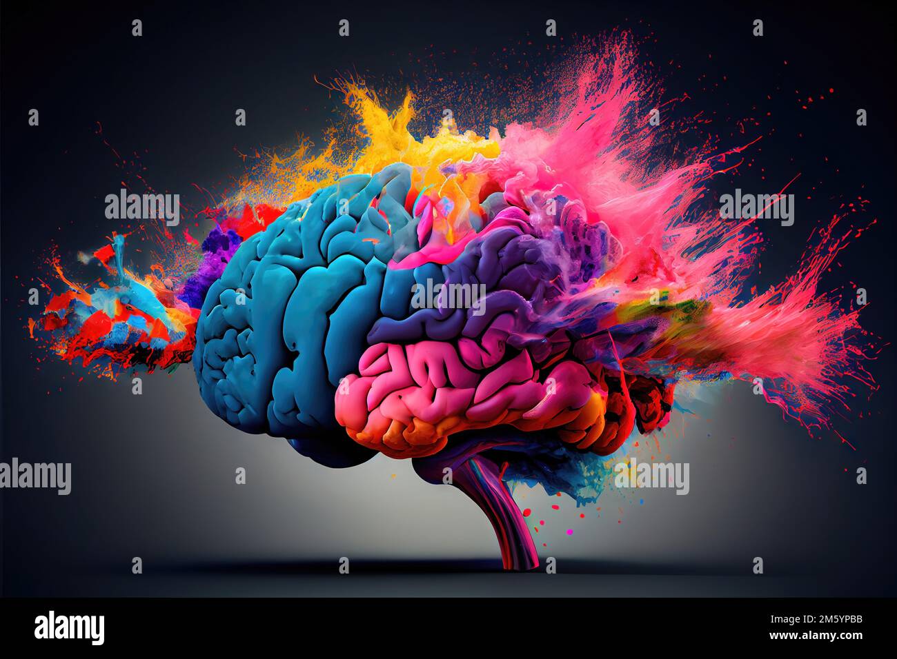 Exploding brain hi-res stock photography and images - Alamy