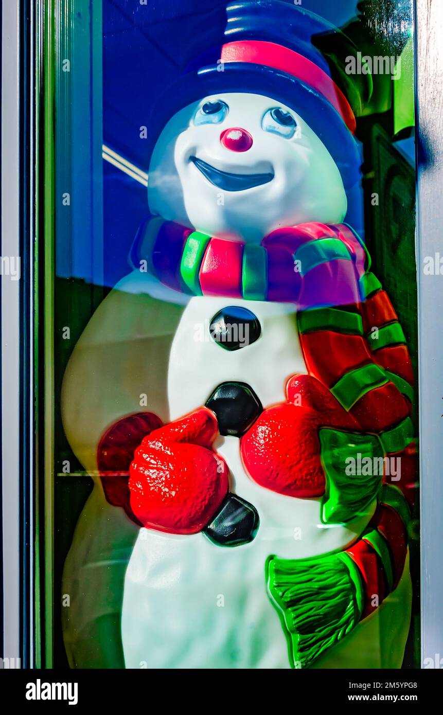 Vintage plastic snowman hi-res stock photography and images - Alamy