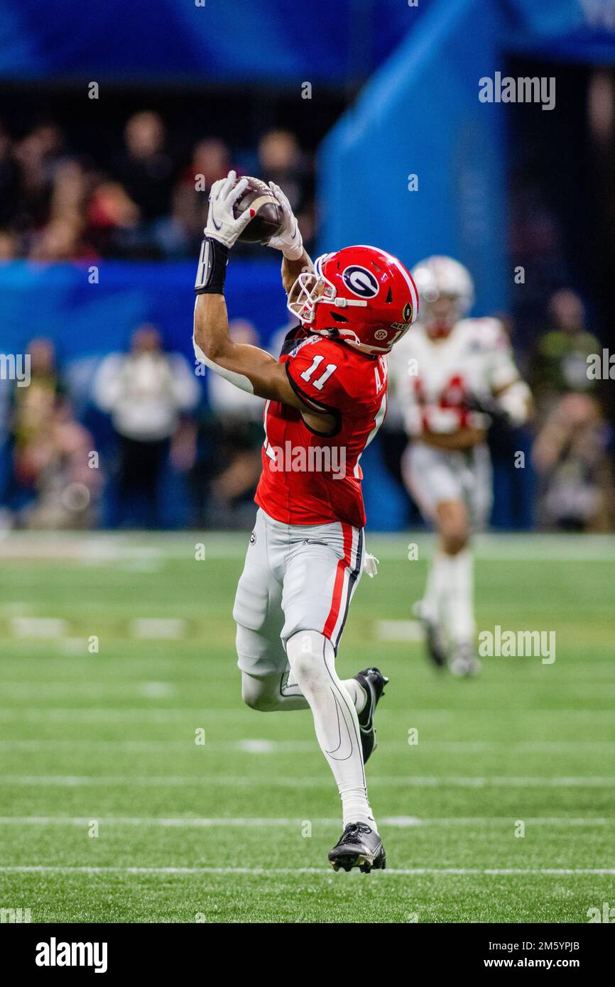 Atlanta, GA, USA. 1st Jan, 2023. Georgia Bulldogs wide receiver Arian ...