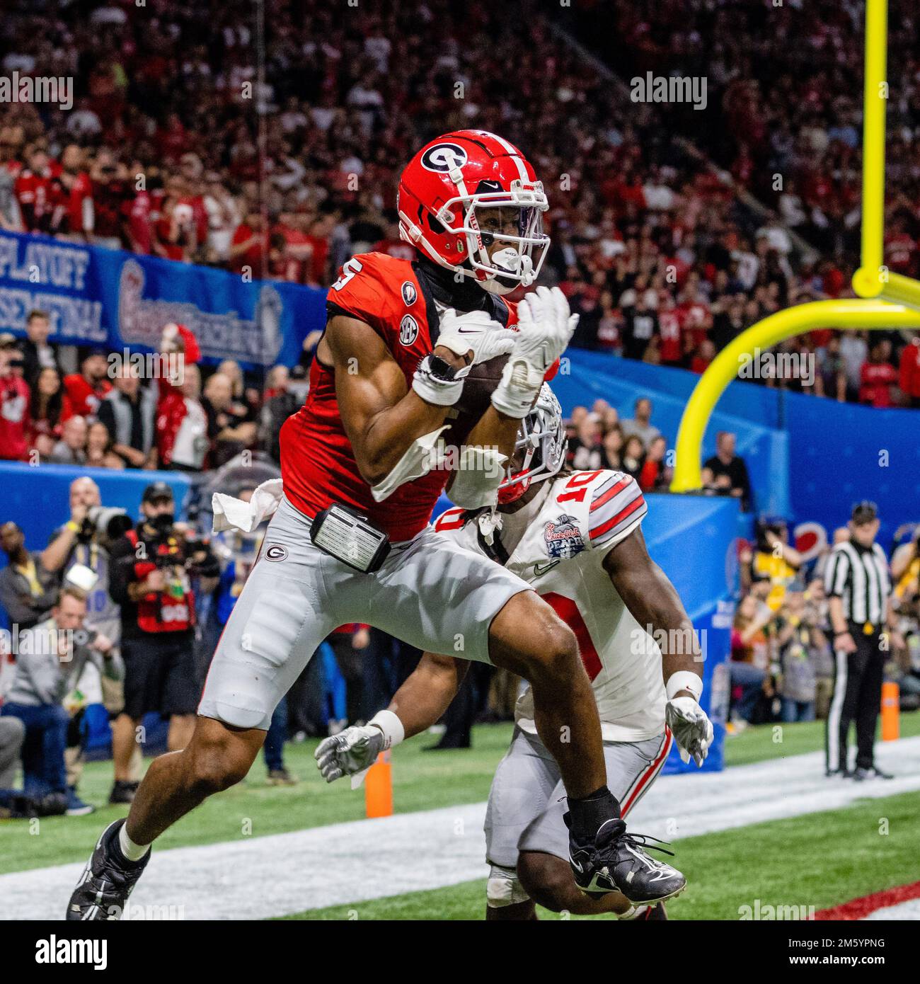 Atlanta, GA, USA. 1st Jan, 2023. during the firsecondst half of the ...