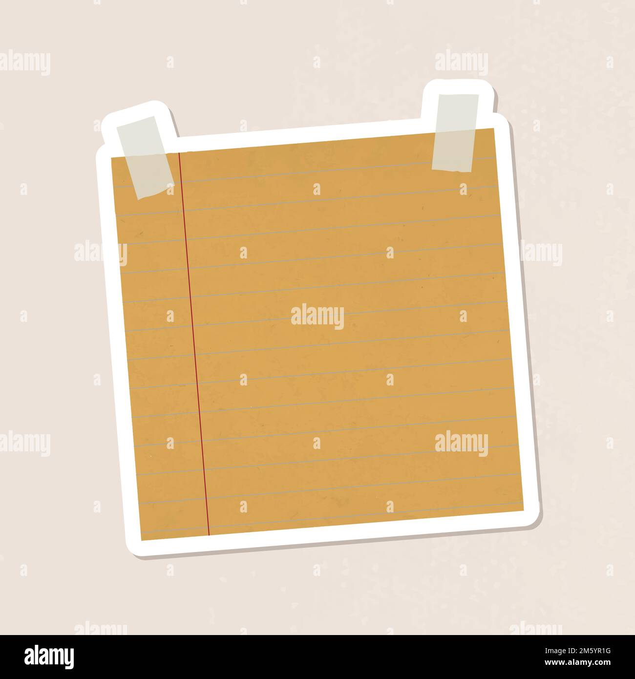 Lined paper and cut out Stock Vector Images - Alamy