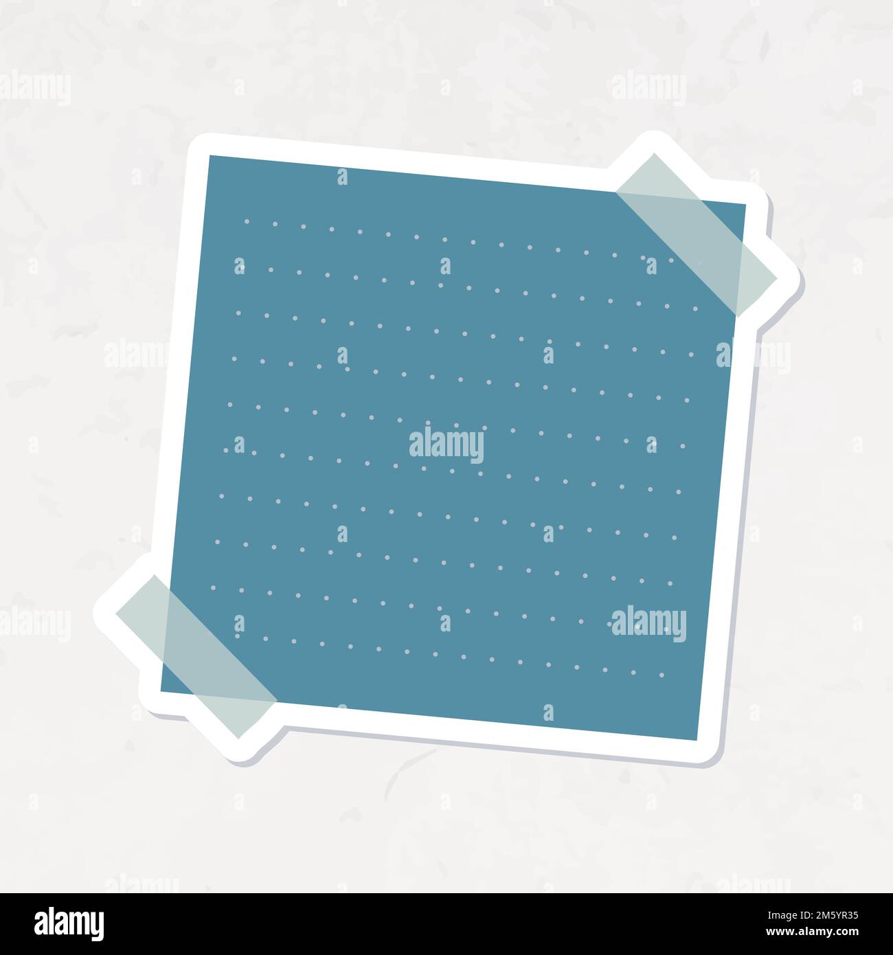 Blue lined notepaper sticker vector Stock Vector Image & Art - Alamy