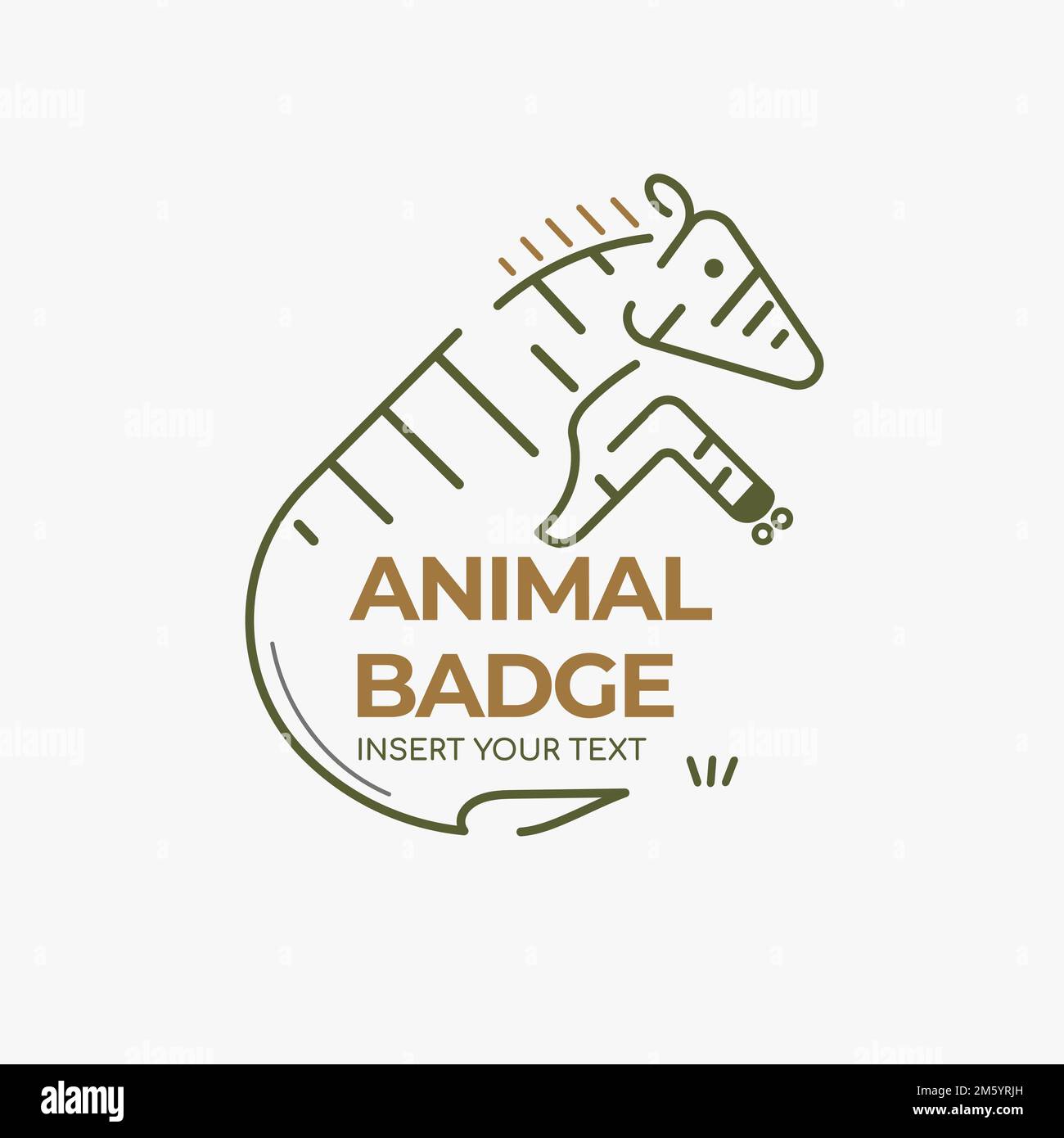 Cute zebra badge element vector Stock Vector Image & Art - Alamy