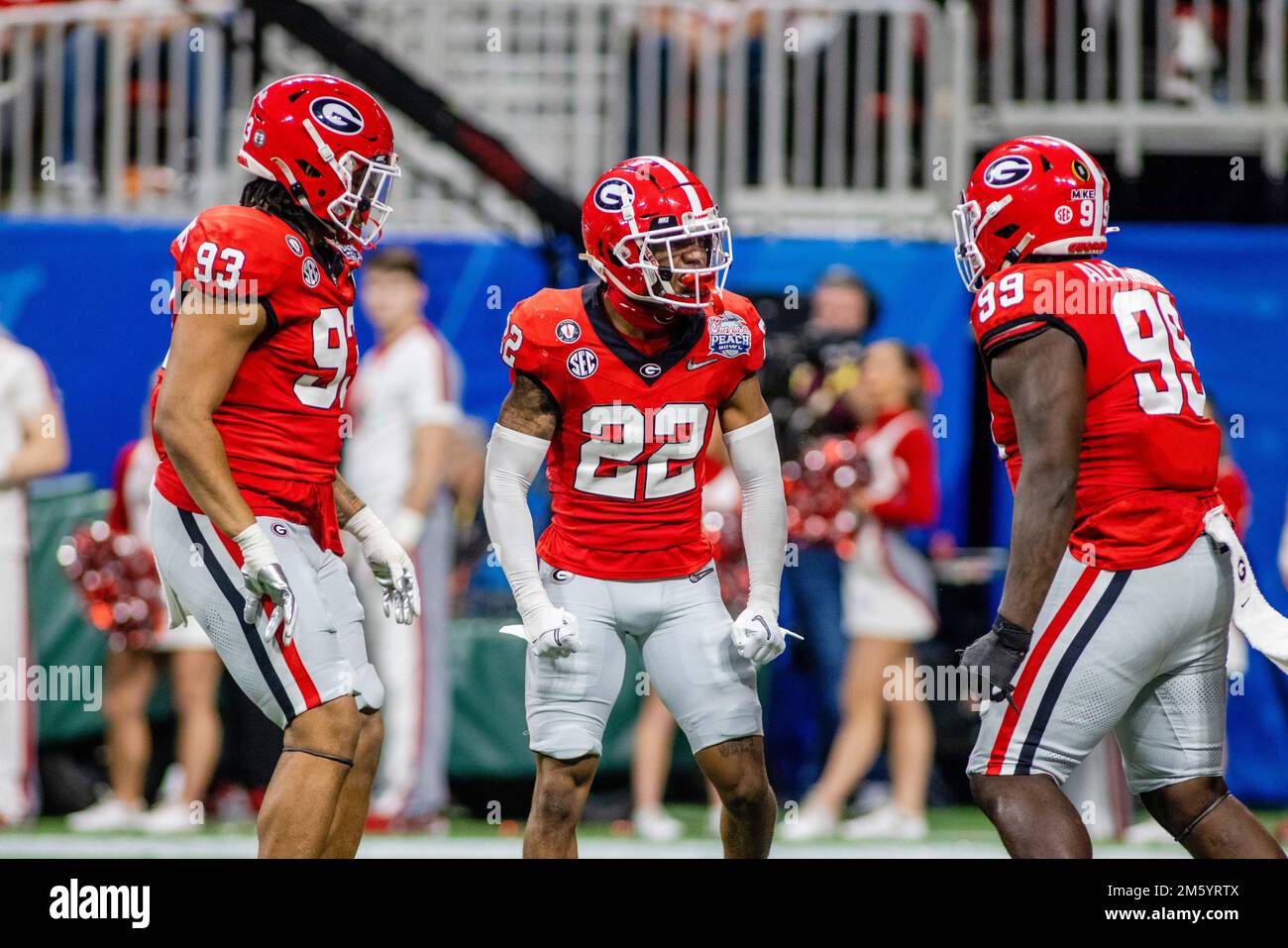 Atlanta, GA, USA. 31st Dec, 2022. Georgia Bulldogs defensive back Javon ...
