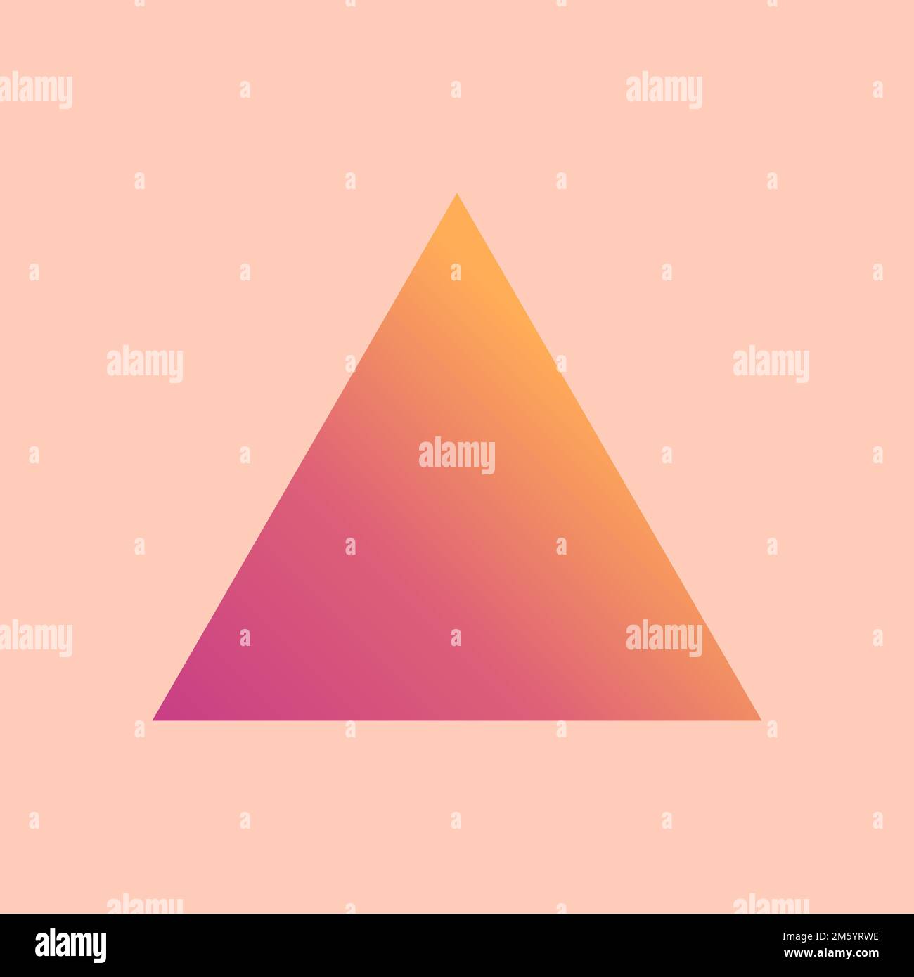 Gradient triangle geometric shape vector Stock Vector Image & Art - Alamy