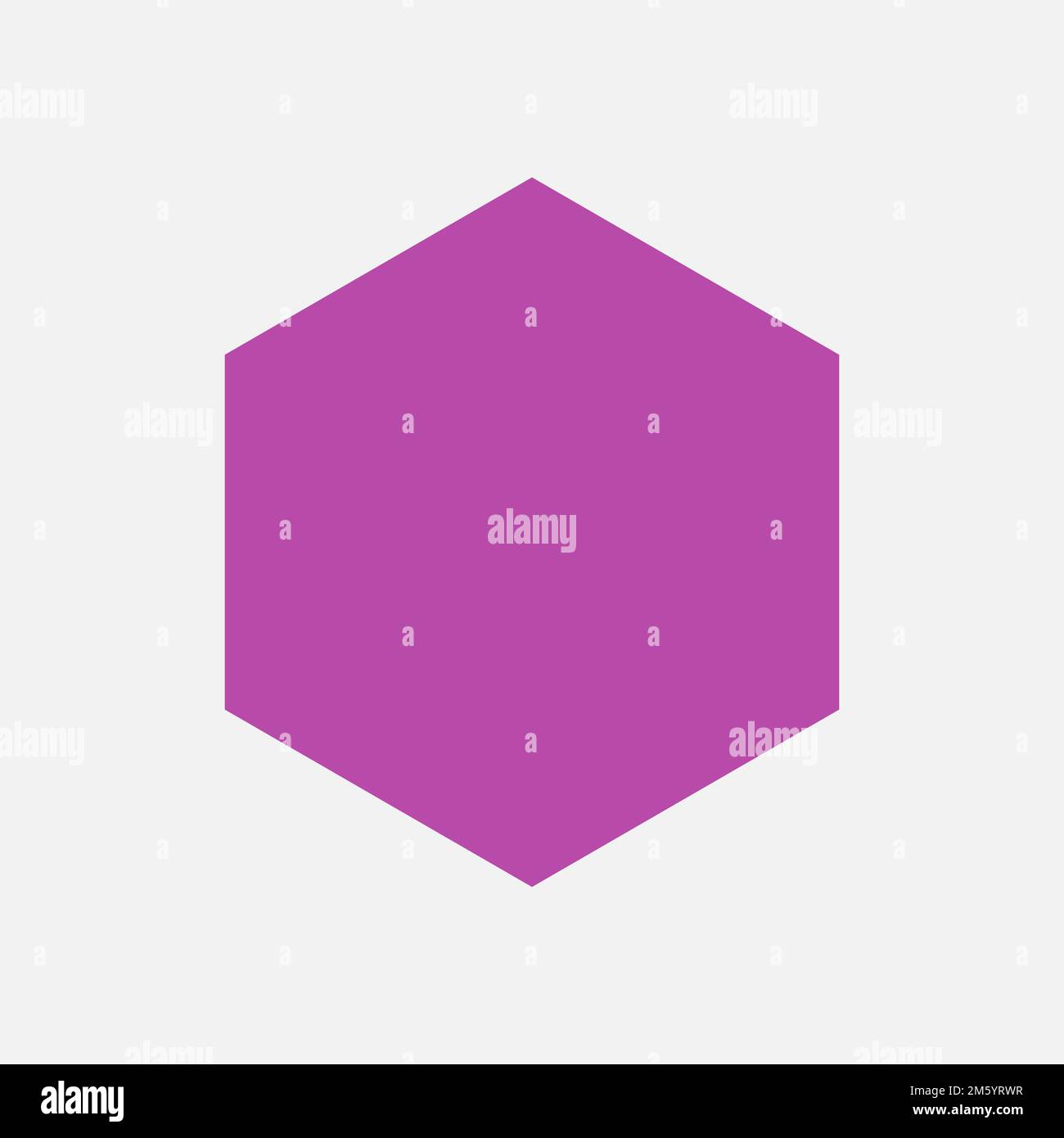 Purple hexagon geometric shape vector Stock Vector Image & Art - Alamy